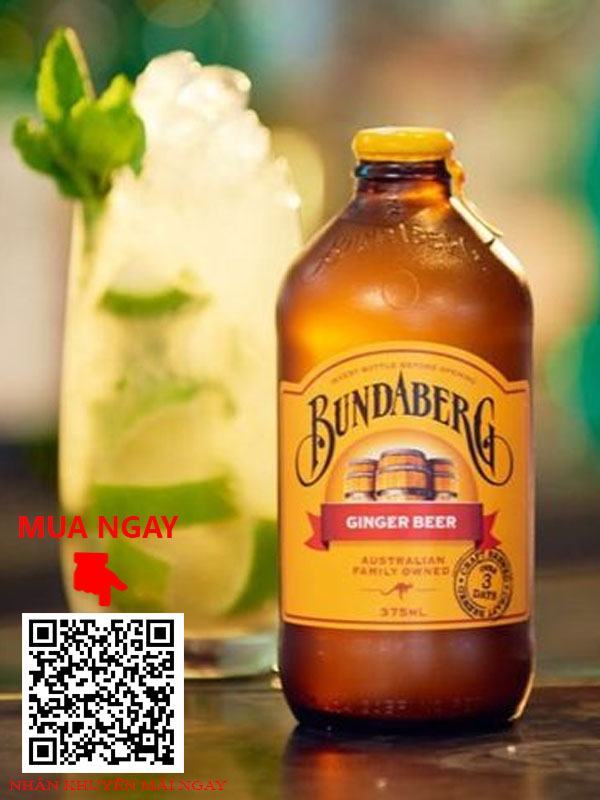Bia Gừng Bundaberg – Ginger Beer Australia - Giá chỉ 45.000₫